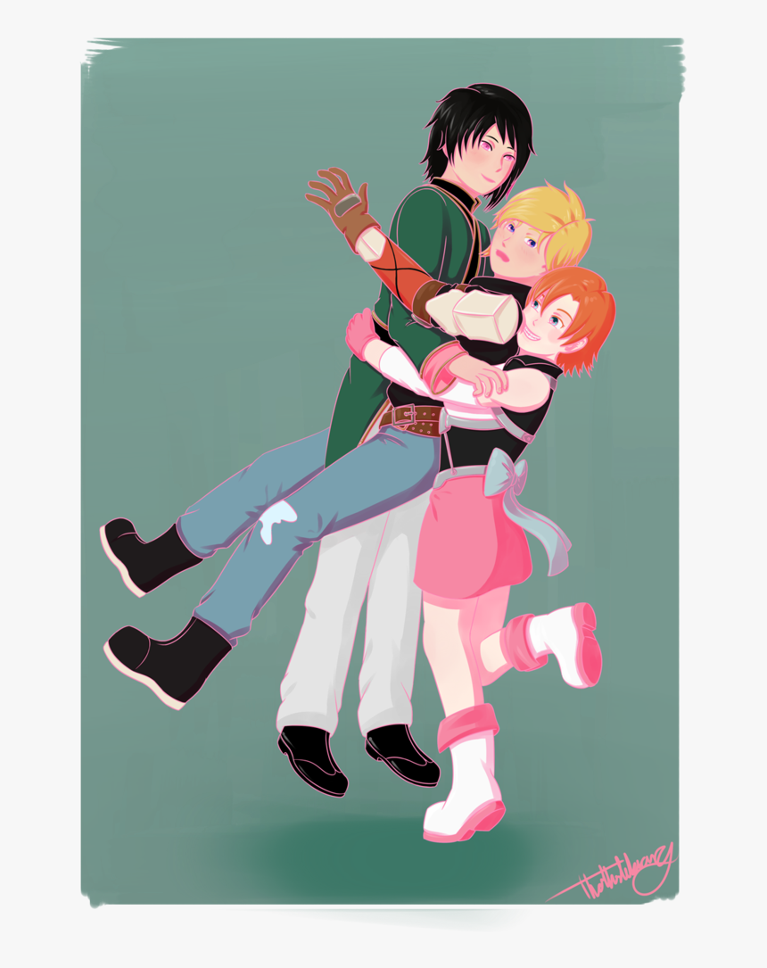 Cartoon Pink Fictional Character Art - Rwby Jnr, HD Png Download ...