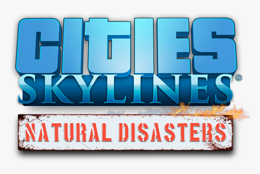 Cities Skylines Natural Disasters Logo, HD Png Download , Transparent ...