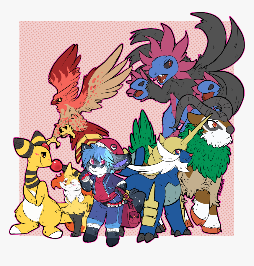 Male Pokemon Trainer Ocs, HD Png Download , Transparent Png Image - PNGitem