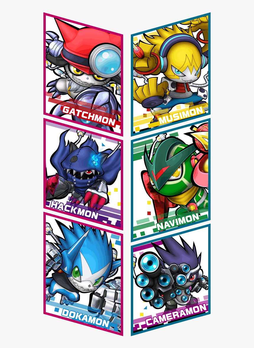 Gatchmon Evolution, HD Png Download , Transparent Png Image - PNGitem