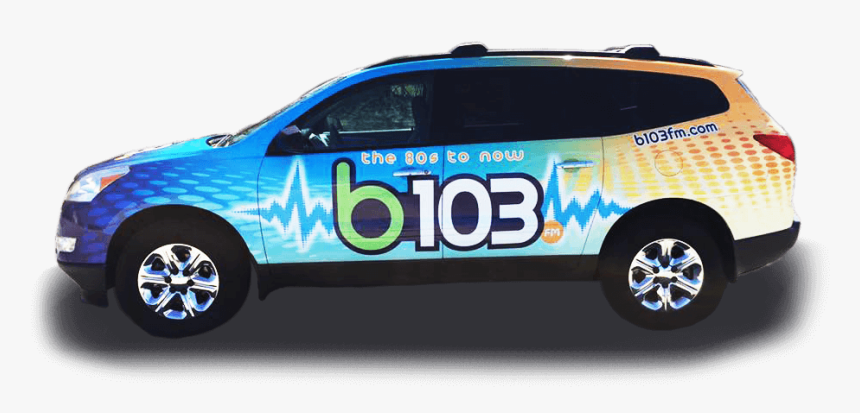 B103 Van Vehicle Wrap - Police Car, HD Png Download , Transparent Png ...