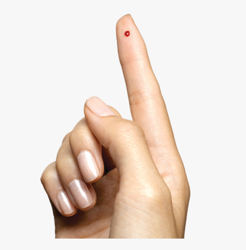 Blood Test Finger, HD Png Download , Transparent Png Image - PNGitem