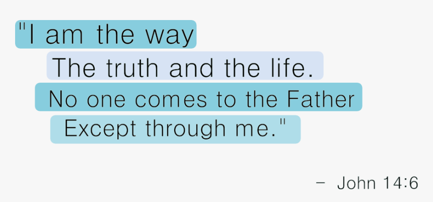 Way Truth Life Transparent, HD Png Download , Transparent Png Image ...