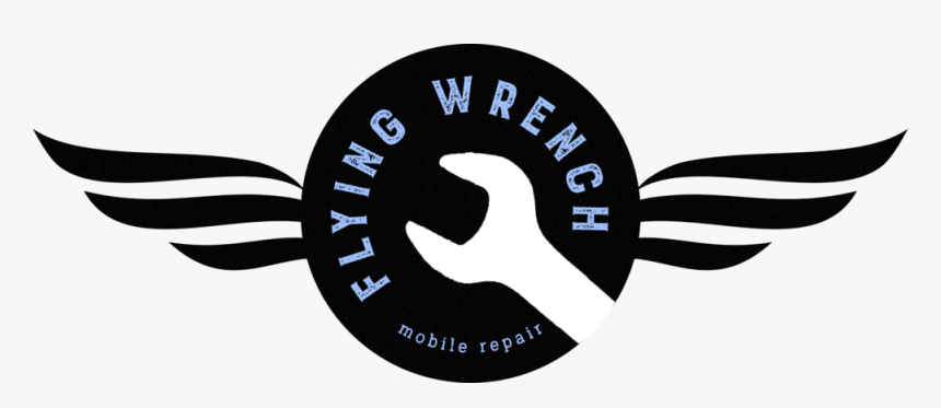 Flying Wrench Mobile Repair Logo - Flying Wrench, HD Png Download ...