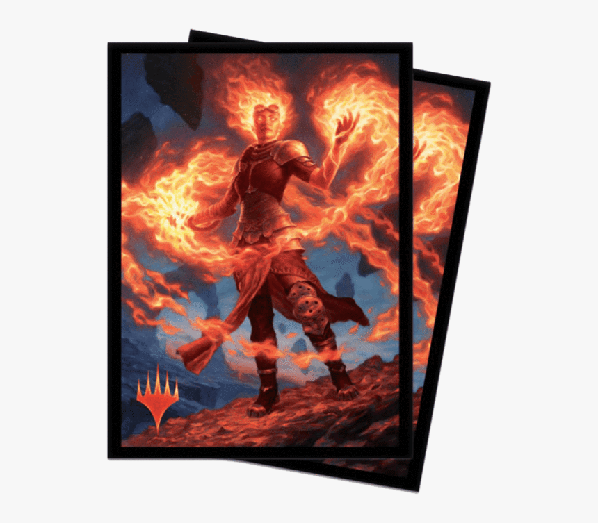 Sleeves Ultra Pro Core Set 2020 - Chandra The Awakened Inferno, HD Png ...
