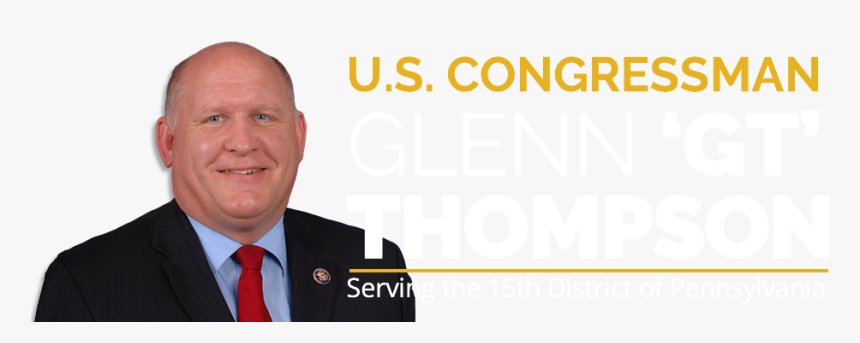 Congressman Glenn Thompson - Official, HD Png Download , Transparent ...