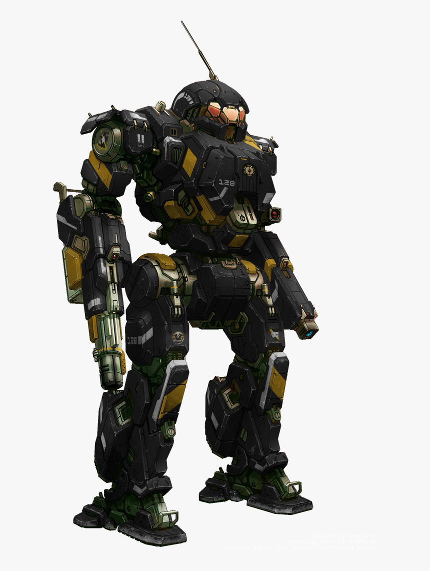 Battletech Enforcer Mech, HD Png Download , Transparent Png Image - PNGitem