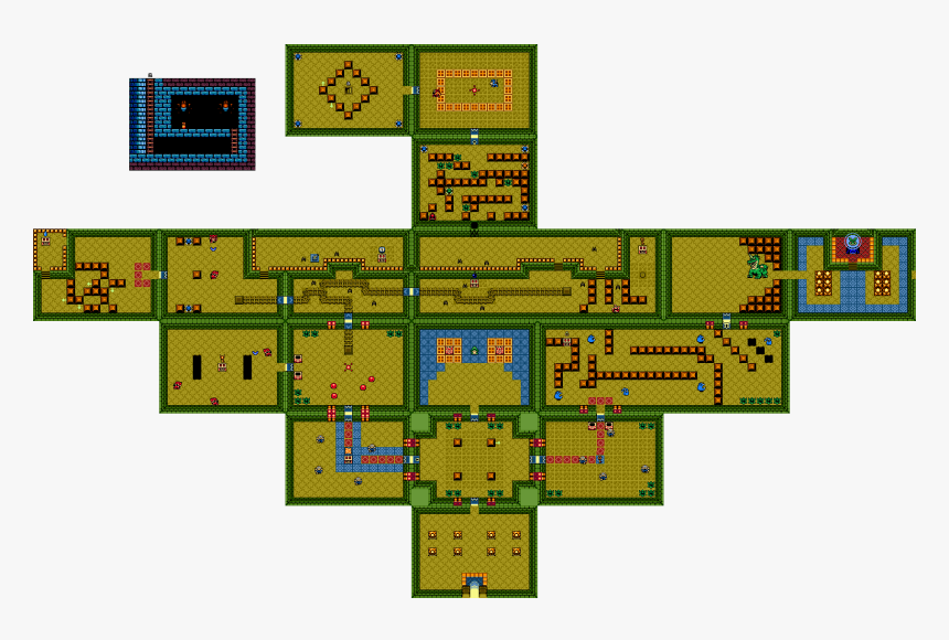 The Legend Of Zelda Oracle Of Ages Map
