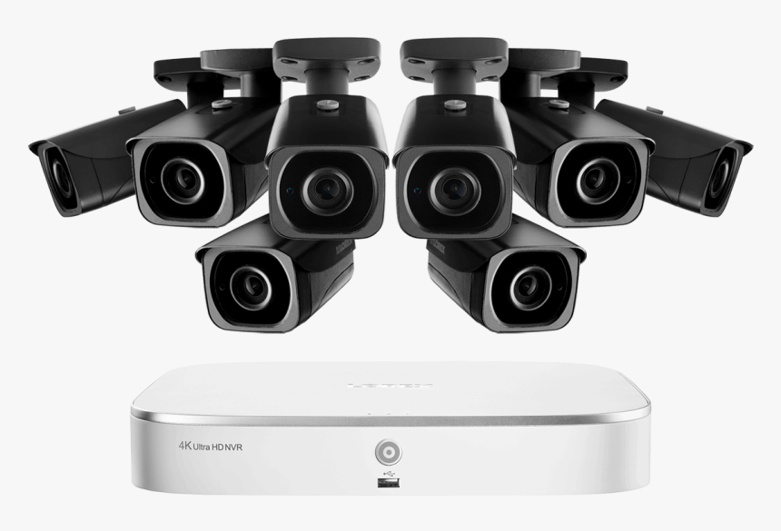 4k Ultra Hd Ip Nvr System With 8 Outdoor 4k 8mp Ip - Network Video ...