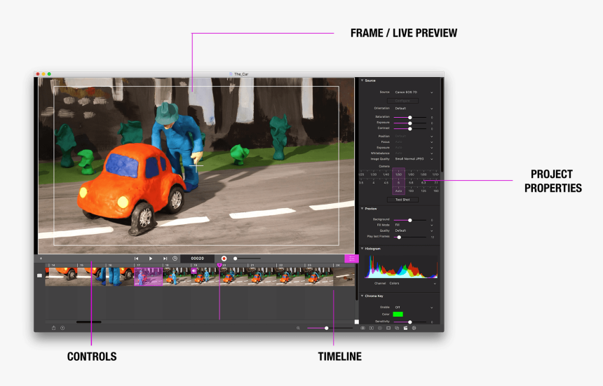 Stop Motion Mac, HD Png Download , Transparent Png Image - PNGitem