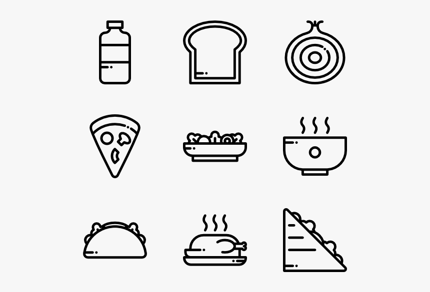 Food Menu Icon Vector, HD Png Download , Transparent Png Image - PNGitem