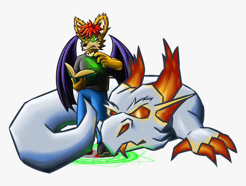 Fire-metal Sign Silver Dragon S Rage - Cartoon, HD Png Download ...