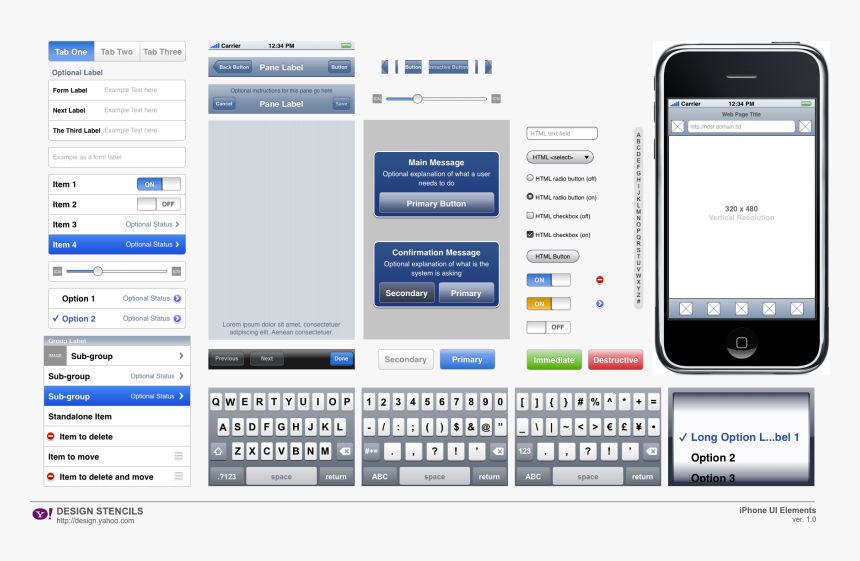 Iphone Ui Elements, HD Png Download , Transparent Png Image - PNGitem