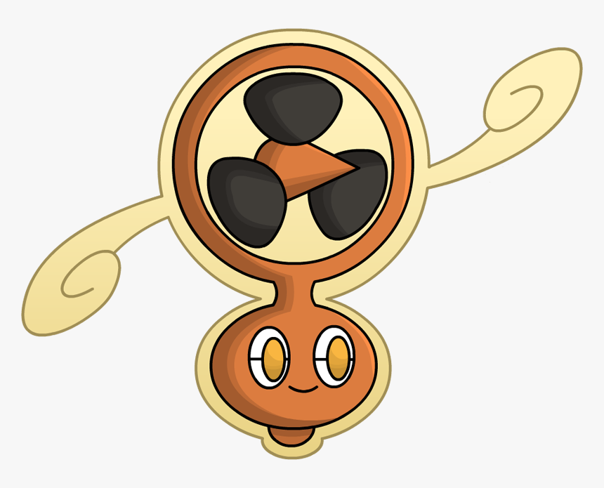 Rotom Fan Pokemon Png, Transparent Png , Transparent Png Image - PNGitem