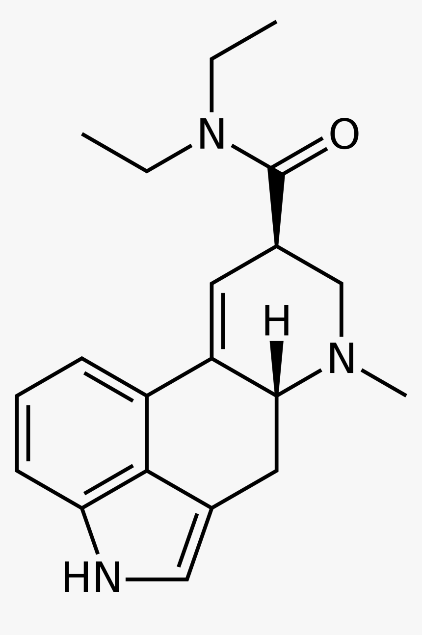 Formula Quimica Do Lsd , Png Download - Lsd Molecular Structure Png ...