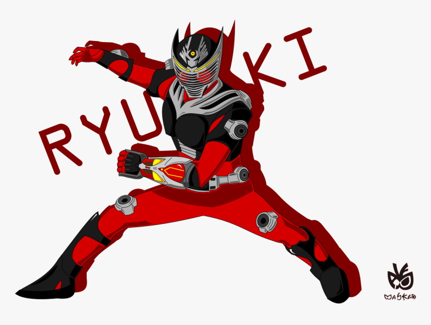 Image - Masked Rider Ryuki Cartoon, HD Png Download , Transparent Png ...