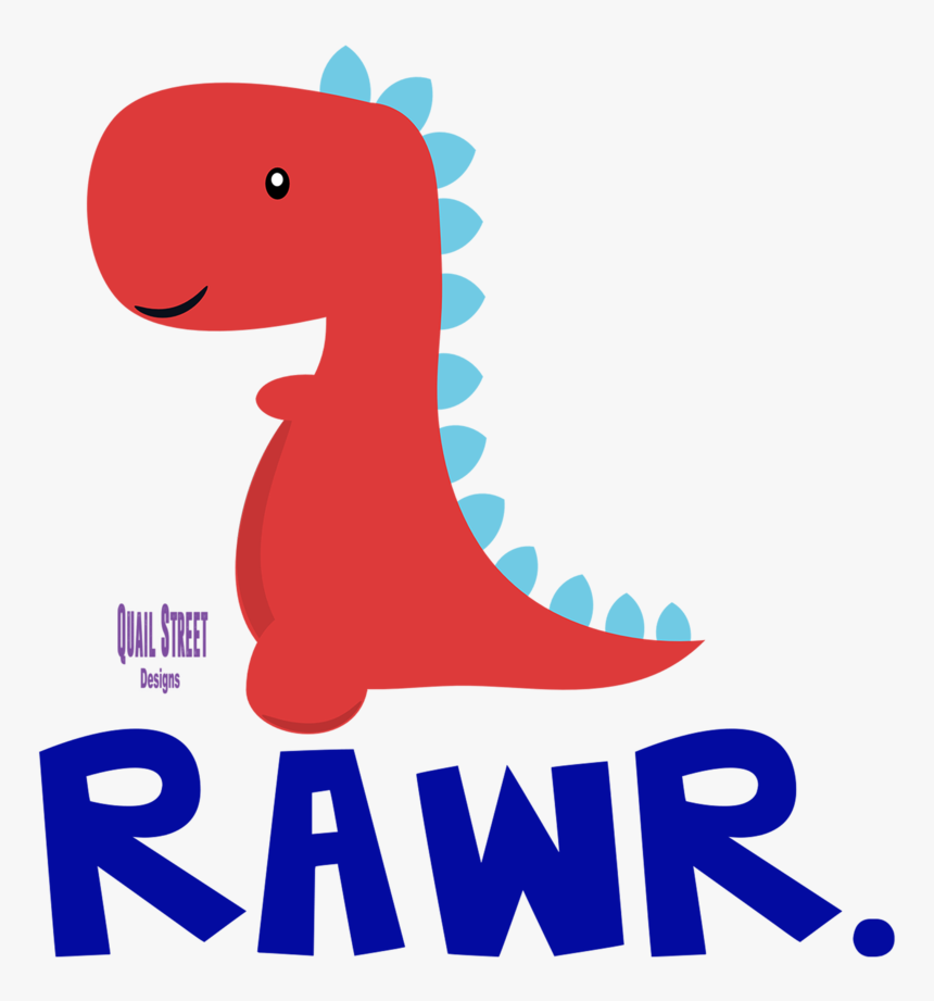 Rawr Dinosaur Vinyl Decal - Dinosaur Vinyl Decal, HD Png Download ...