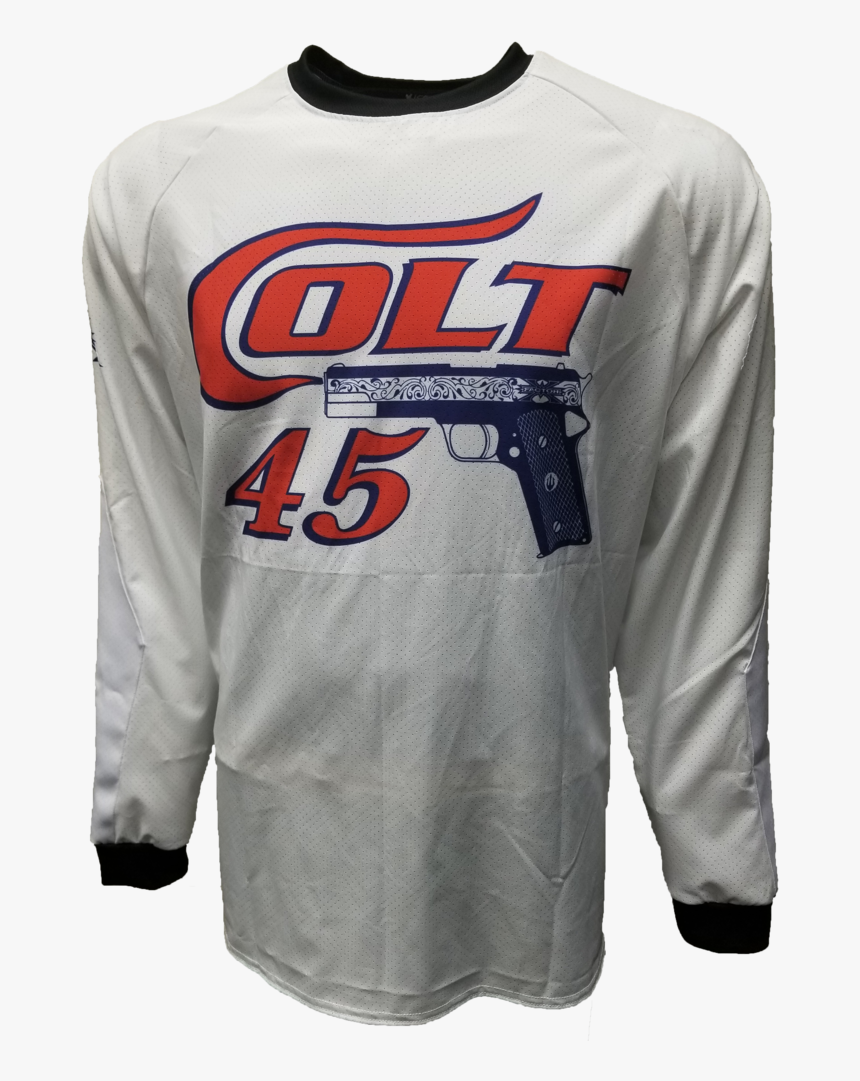 Colt 45 Sprnt Jersey - Long-sleeved T-shirt, HD Png Download ...