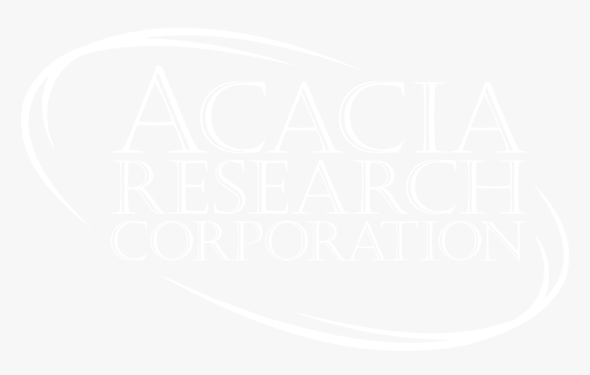 Acacia Research 01 Logo Black And White - Johns Hopkins White Logo, HD ...