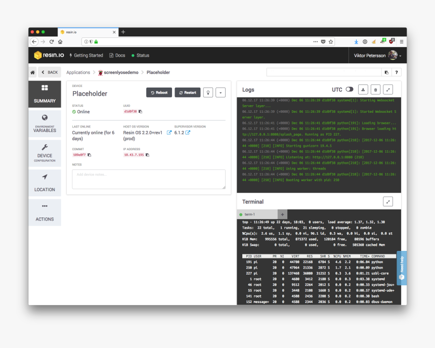 Screenly Ose On Resin - Screenly Ose Raspberry Pi, HD Png Download ...
