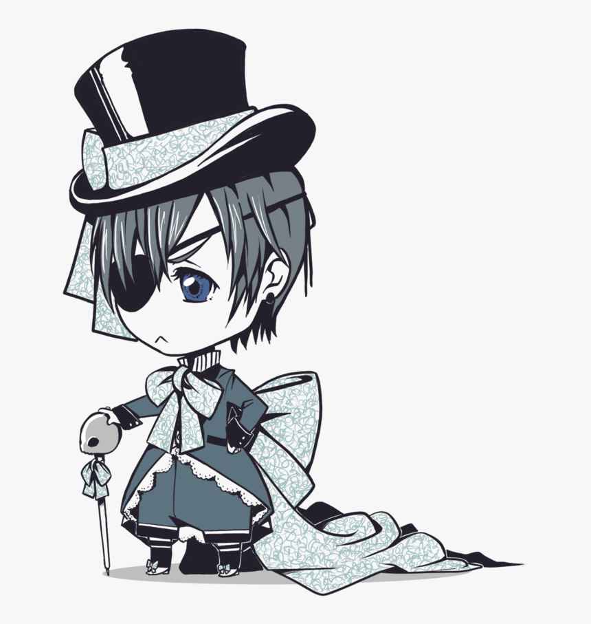 Chibi Ciel - Black Butler Chibi Png, Transparent Png , Transparent Png Image - PNGitem