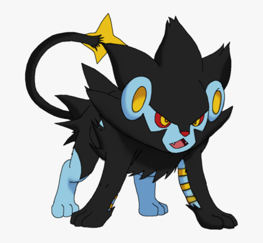 Transparent Shinx Png - Luxray Pokemon, Png Download , Transparent Png ...