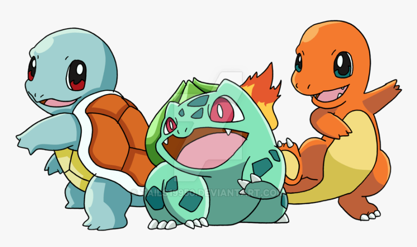 How To Draw Bulbasaur Charmander And Squirtle