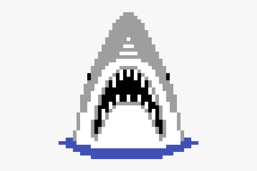 Jaws Perler Beads, HD Png Download , Transparent Png Image - PNGitem