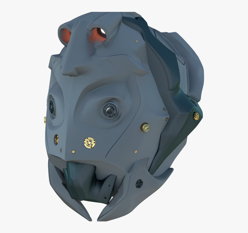 Sci-fi Helmet Modelling Three Quarter - Mask, HD Png Download ...