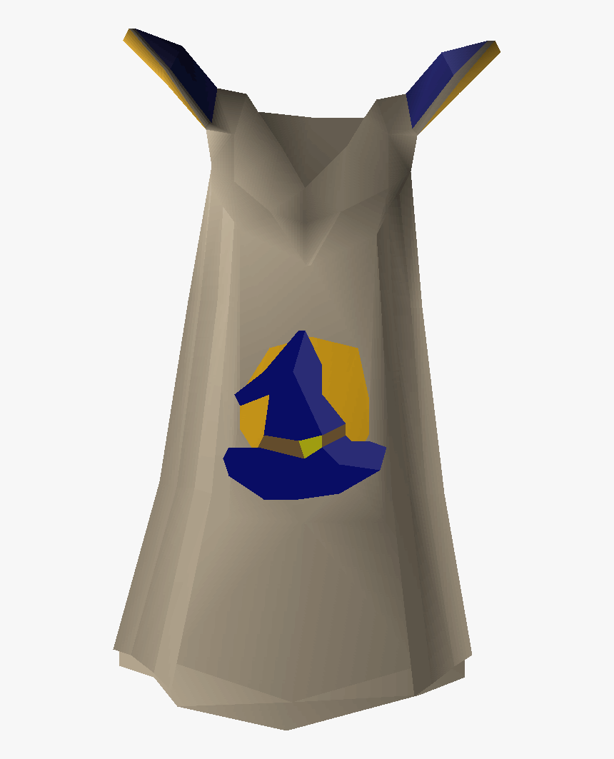 Old School Runescape Wiki - Untrimmed Magic Cape Osrs, HD Png Download ...