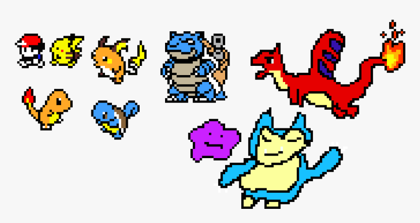 8 Bit Pikachu, HD Png Download , Transparent Png Image - PNGitem