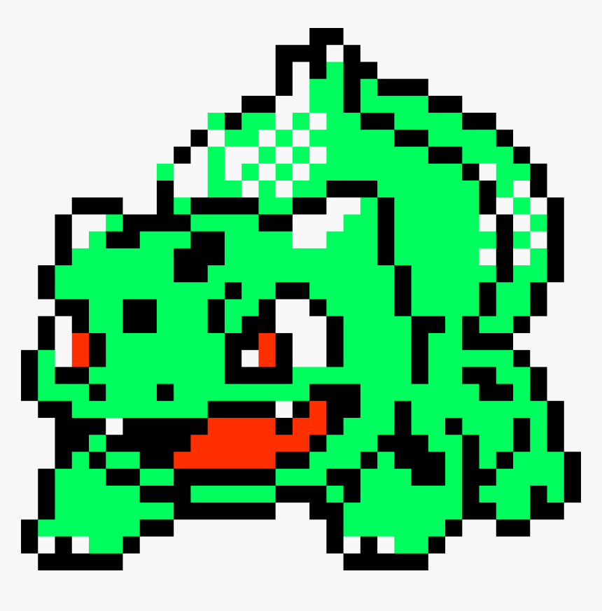 Pokemon Silver- Bulbasaur Front - Pokemon Silver Bulbasaur Sprite, HD ...