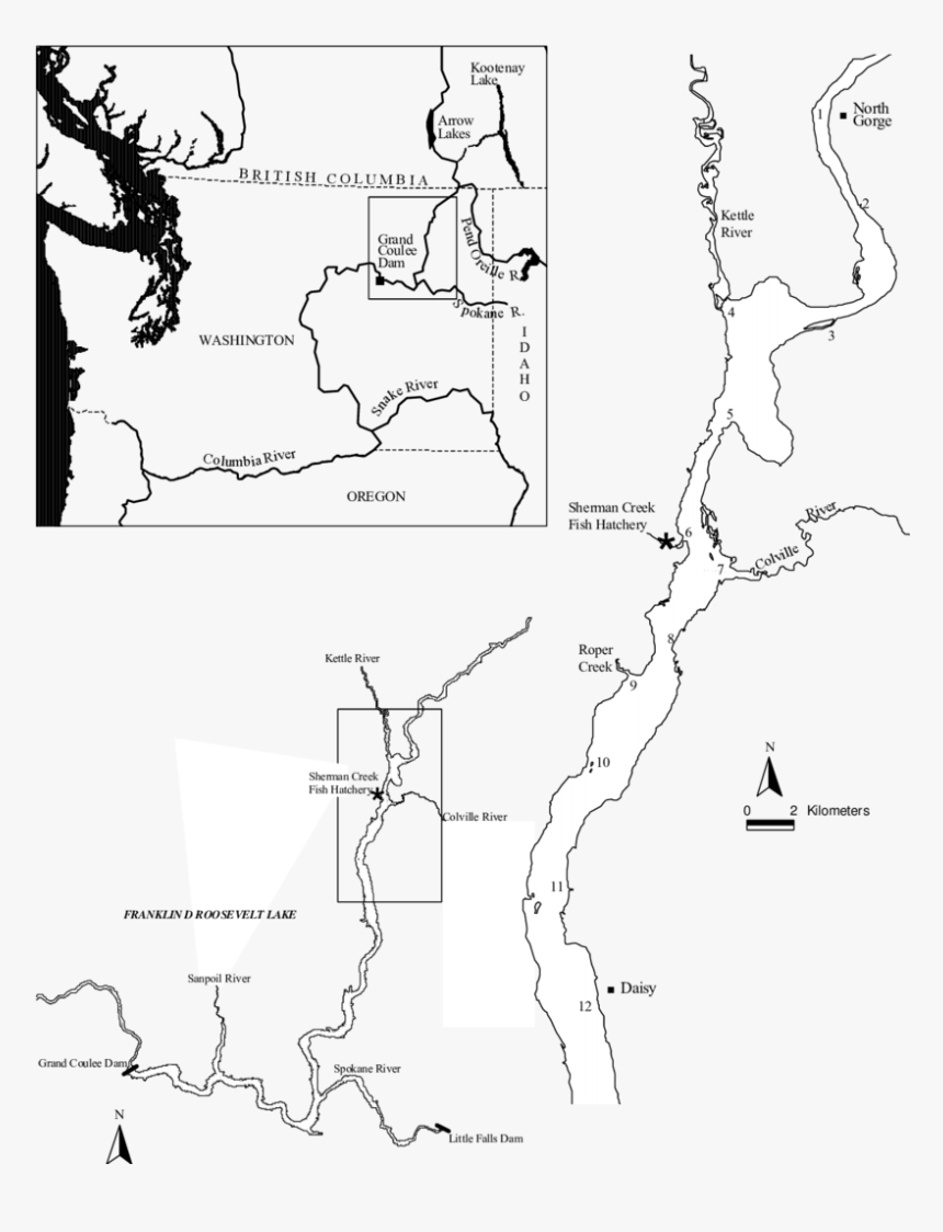 Colville Wa Columbia River, HD Png Download , Transparent Png Image ...