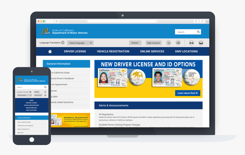 Dmv Computer Interface Design, HD Png Download , Transparent Png Image ...