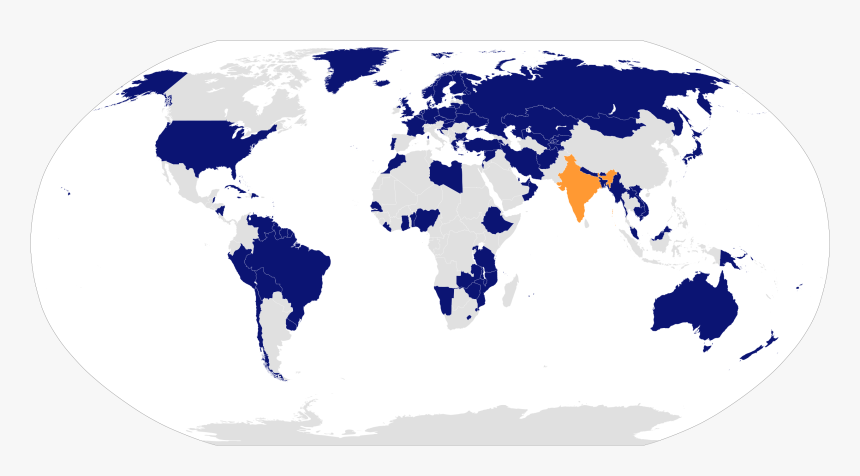 Water Pollution World Map, HD Png Download , Transparent Png Image ...