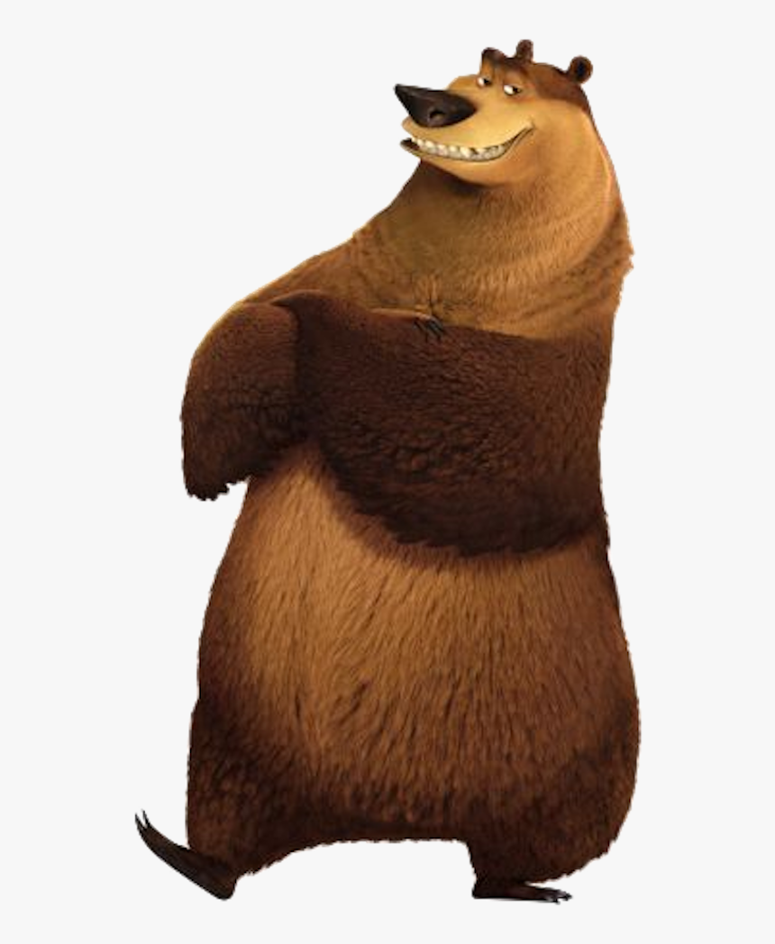 Boog Open Season Martin Lawrence , Png Download - Bear Open Season ...