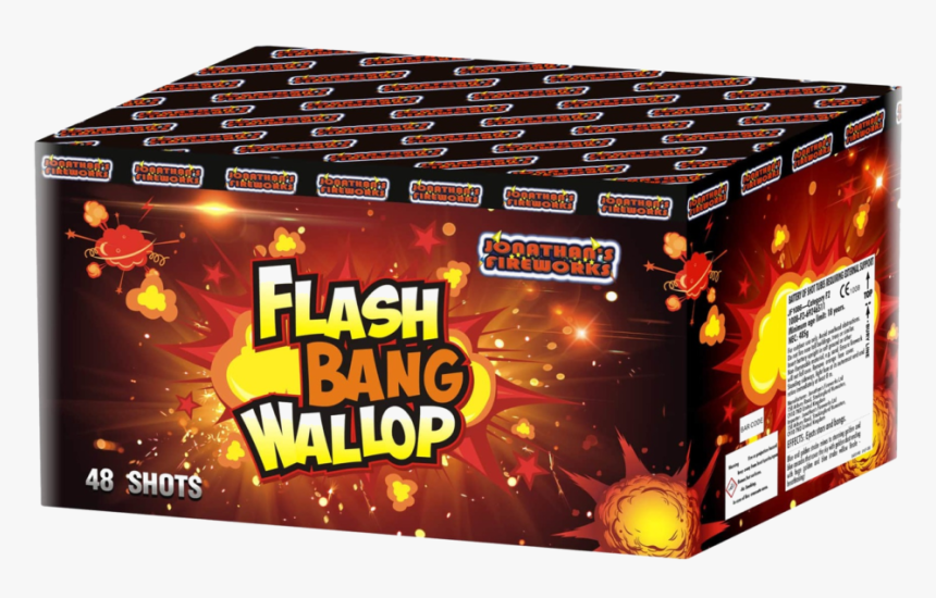 New For 2018 Flash, Bang, Wallop 49 Shot Cake , Png - Poster ...