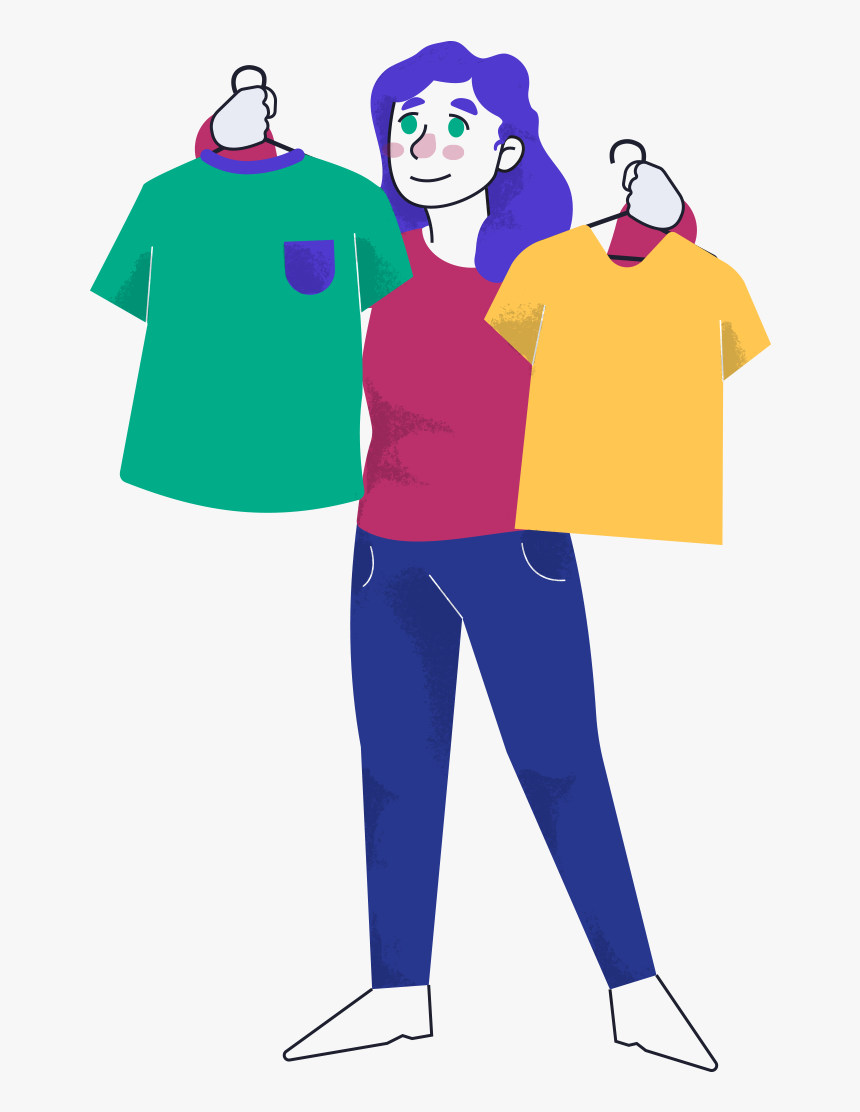 Try On A Shirt Clipart, HD Png Download , Transparent Png Image - PNGitem