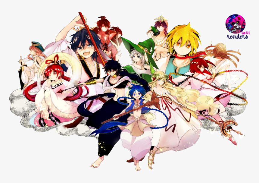 Magi The Labyrinth Of Magic 1080p, HD Png Download , Transparent Png ...