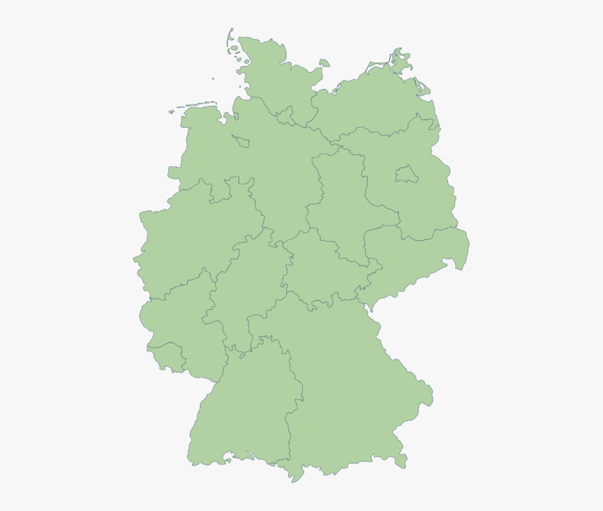 Germany Outline Map src Https - Sorbian Language, HD Png Download ...