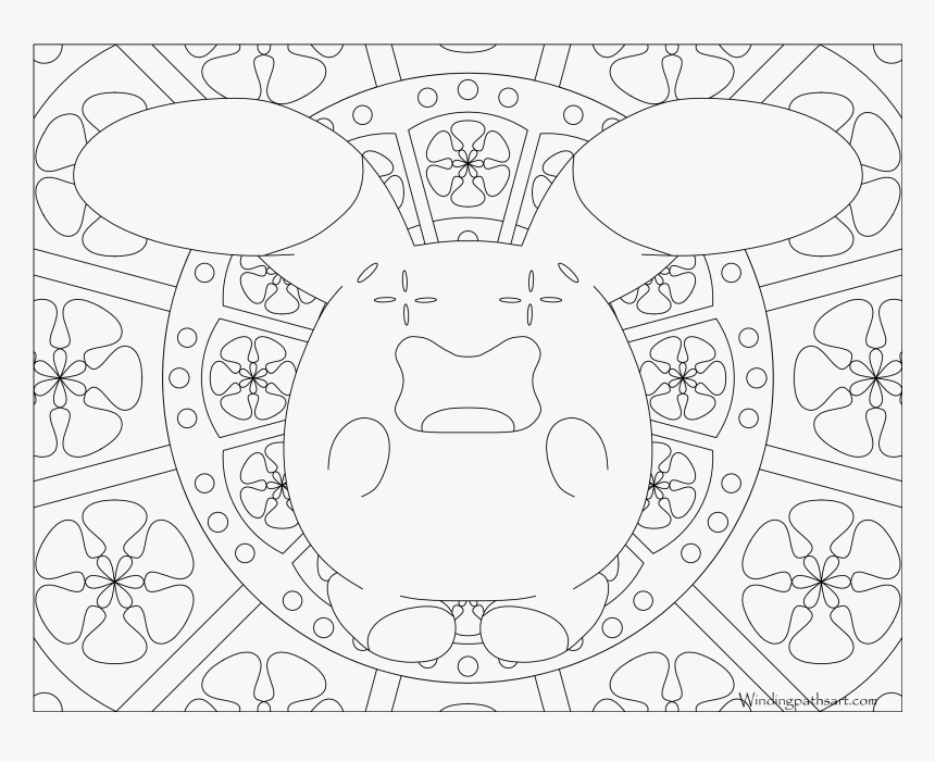 Porygon Pokemon Coloring Page, HD Png Download , Transparent Png Image ...