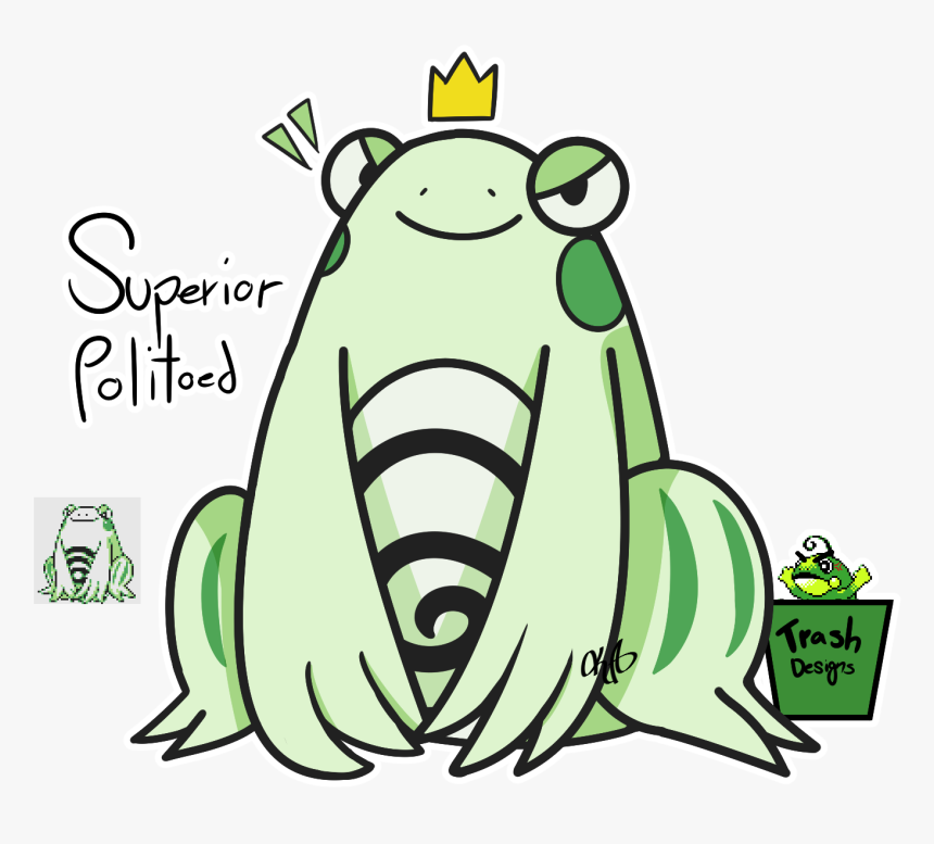 Beta Pokemon - Politoed - Beta Politoed, HD Png Download , Transparent ...