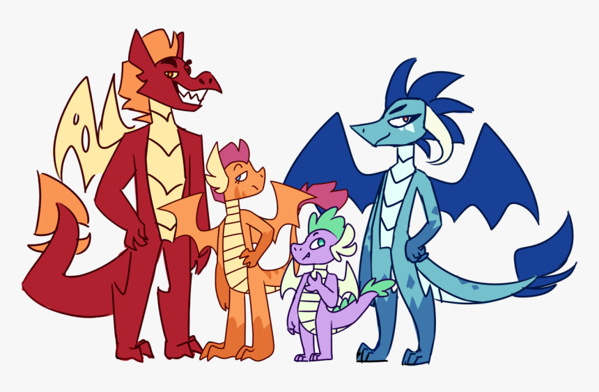 Mlp Smolder And Spike, HD Png Download , Transparent Png Image - PNGitem