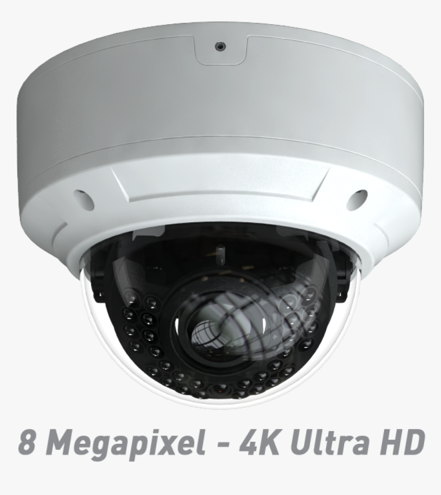 4k Ultra Hd Ir Vandal Dome Ip Camera With Motorized - Hidden Camera, HD ...