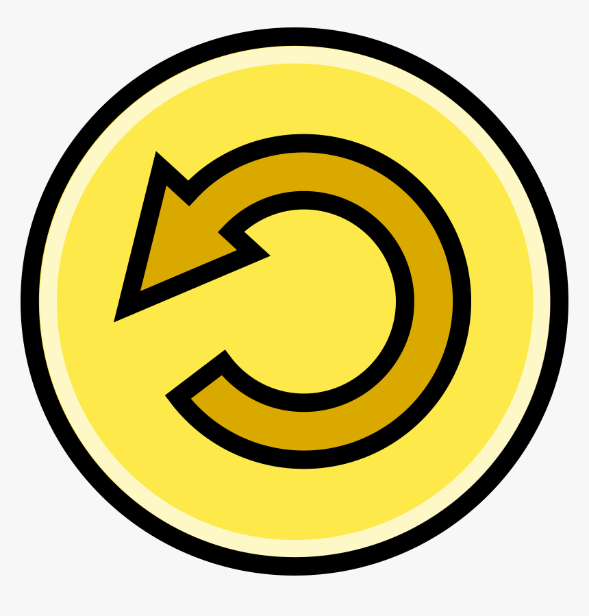 Upload Button Clipart Yellow - Revert Clipart, HD Png Download ...