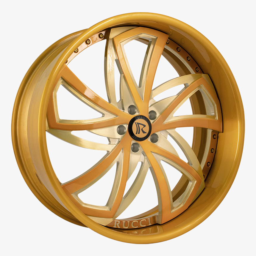 Smoke - Wood - Rucci Rims, HD Png Download , Transparent Png Image ...