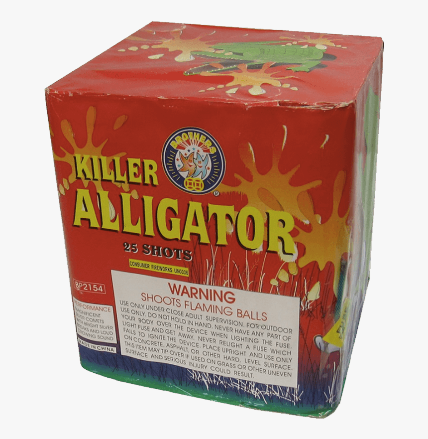 Bp Killer Alligator - Brothers Fireworks, HD Png Download , Transparent ...