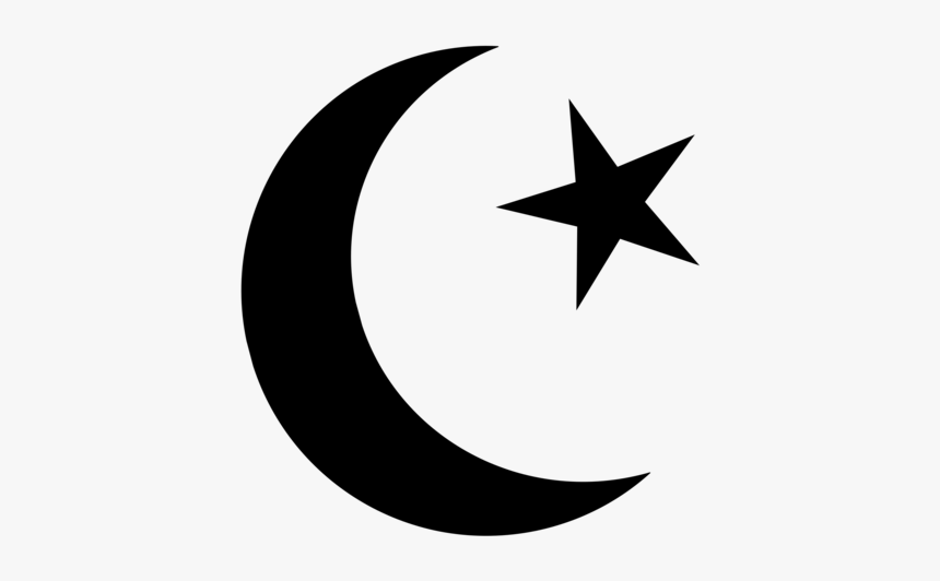 Symbol,crescent,circle - Transparent Background Islam Symbol Png, Png ...