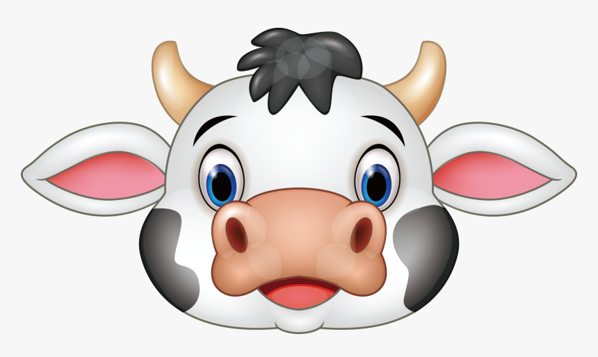 Dairy Cattle Clip Art - Cow Ears Clipart Png, Transparent Png ...