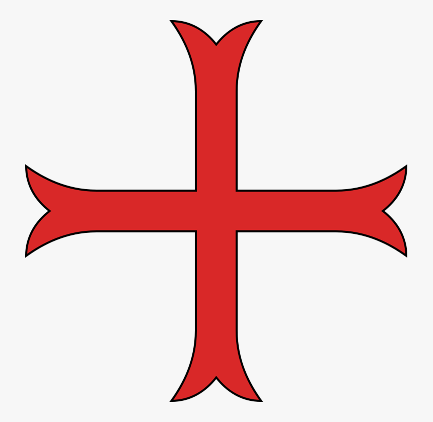 File - Cross Templar - Svg - Equidistant Cross Religious - Order Of The ...